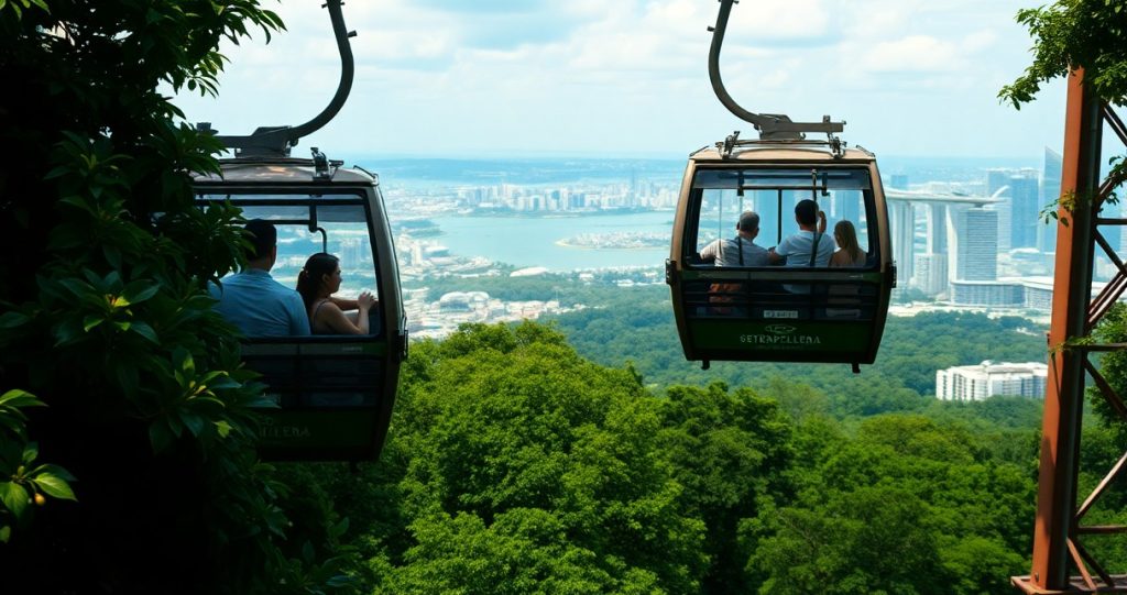 Funny Observations On Sentosa Cable Car Rides | OFFICIAL